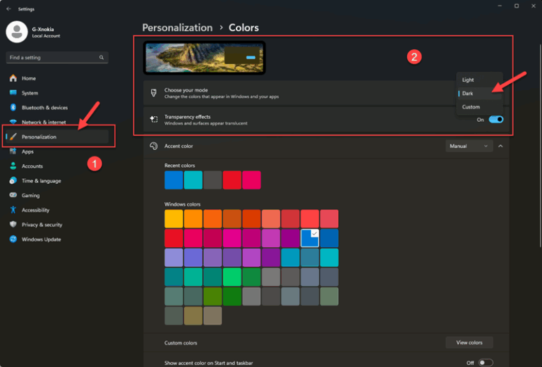 How to Enable Dark Mode in Microsoft Apps on Windows 11 » Windowslovers.com