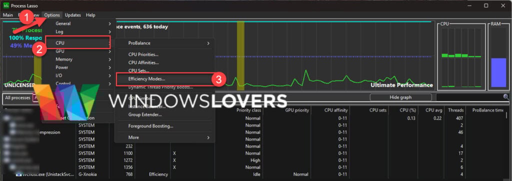 Permanently Turn OFF Efficiency Mode in Windows 11 & 10